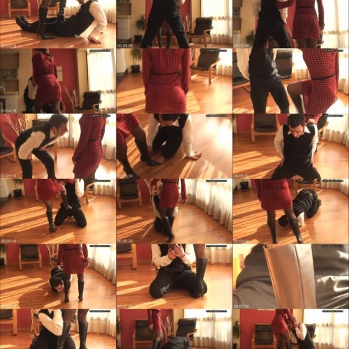 Goddess Kicks Stiletto Boots Ballbusting